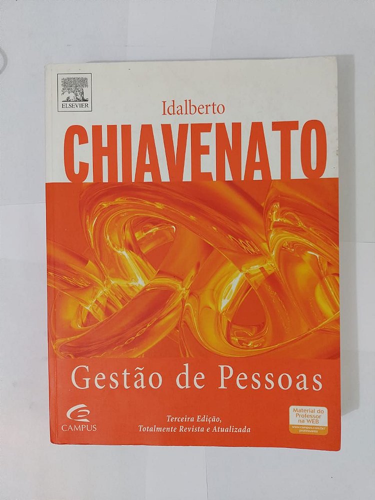 Gestão de Pessoas - Idalberto Chiavenato - Seboterapia - Livros