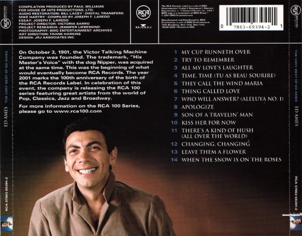 CD - Ed Ames – The Very Best Of Ed Ames ( Imp USA ) - Colecionadores ...