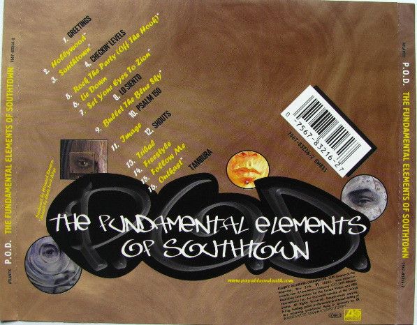 P.O.D. ‎– The Fundamental Elements Of Southtown - Colecionadores Discos ...