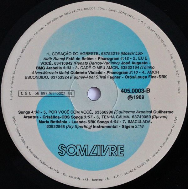 LP - Tieta (Novela Globo) (Vários Artistas) - Colecionadores Discos - vários títulos em Vinil ...