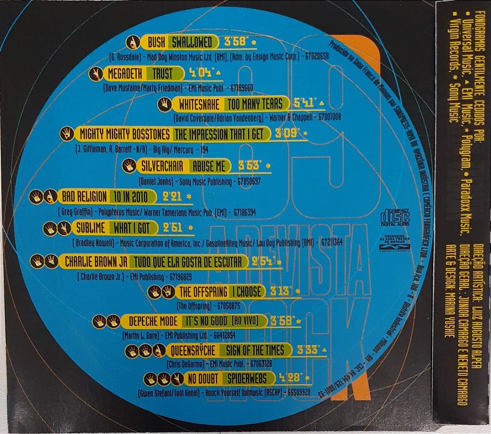 CD - 89 A rádio Rock - Colecionadores Discos - vários títulos em Vinil ...