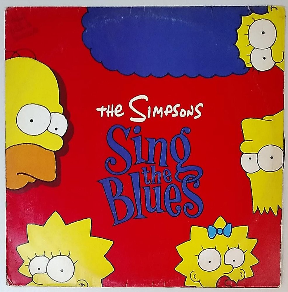 LP - The Simpsons – The Simpsons Sing The Blues (Vários Artistas ...