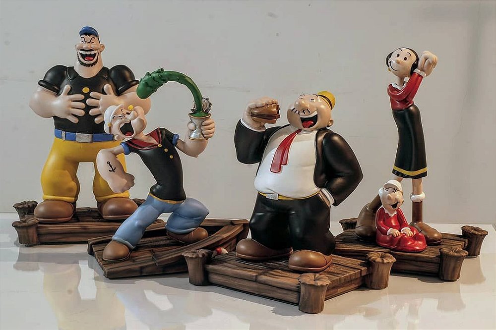 Set Popeye - Coleção 01 - Kraken Art Studio