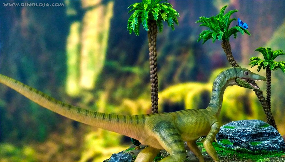COMPSOGNATO PAPO MINIATURA DE DINOSSAURO RÉPLICA IMPORTADA COLECIONÁVE ...