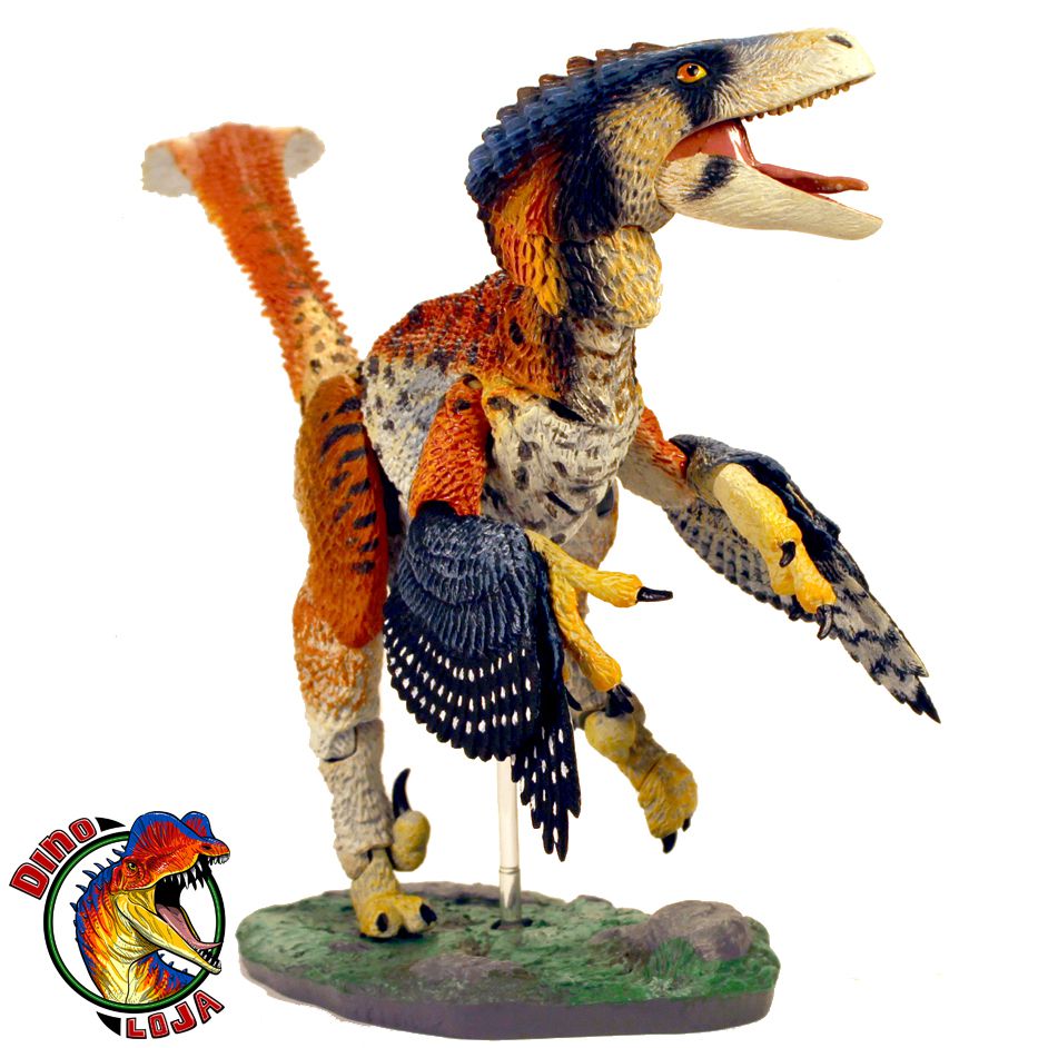 DROMAEOSAURUS BEASTS OF THE MESOZOIC FIGURA DE RAPTOR DINOSSAURO ARTIC ...