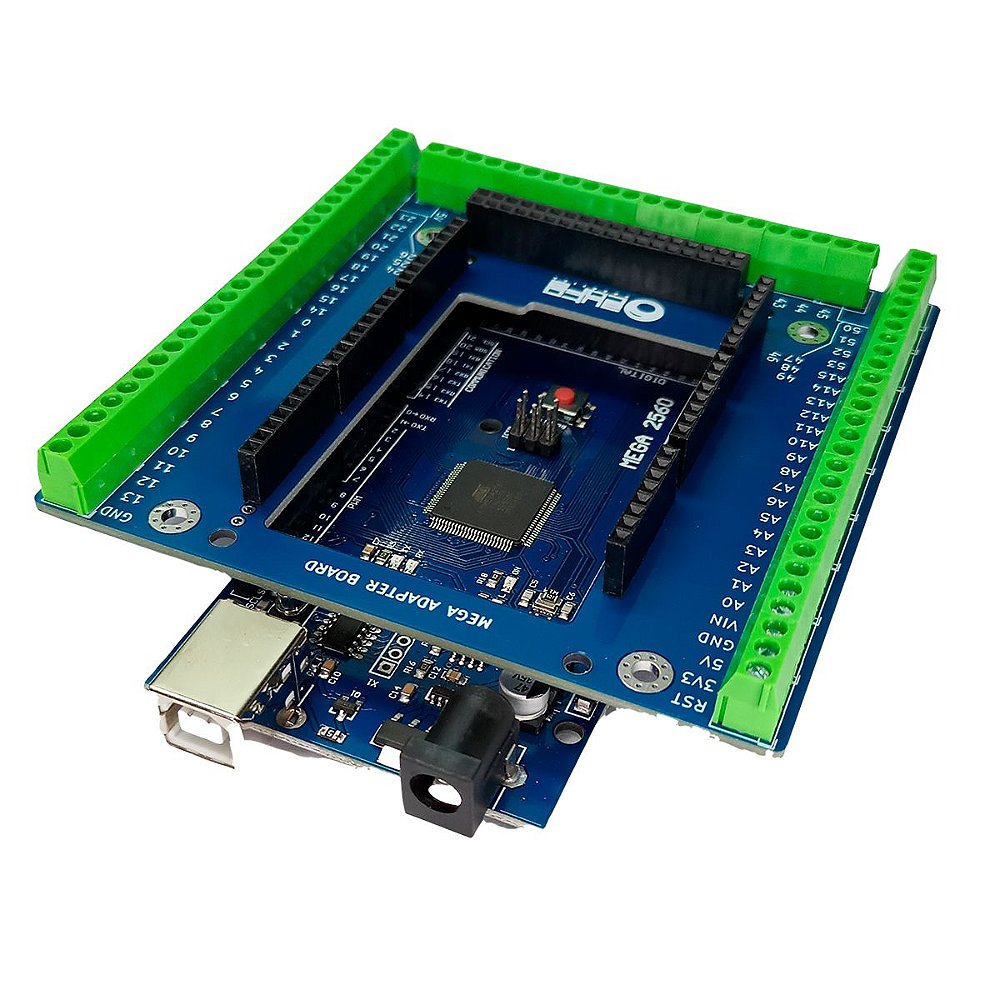 Shield Adaptador Empilhável com Bornes para Arduino Mega - AutoCore ...