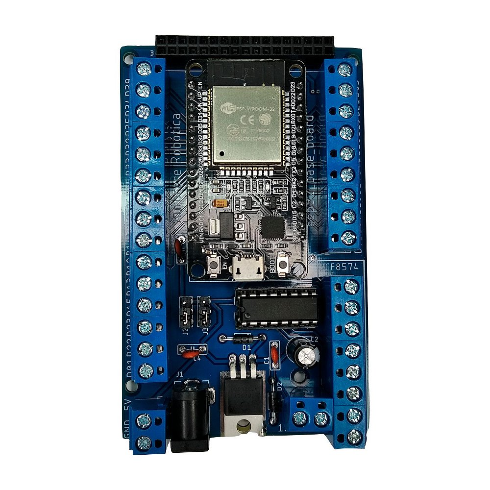 Placa de Expansão para ESP32-DevKit V1 30 Pinos - AutoCore Robótica