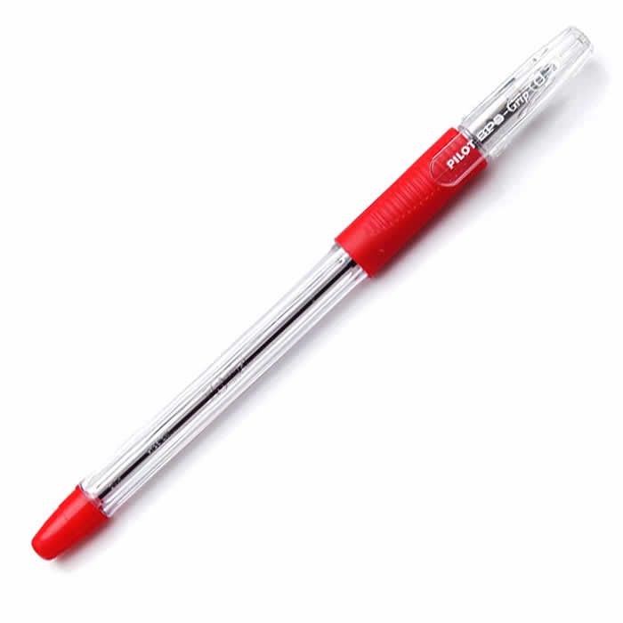 Caneta Esferográfica BPS-Grip 0.7 Vermelho Pilot - N Papéis Caneta Esferográfica BPS-Grip 0.7 Vermelho Pilot - N Papéis
