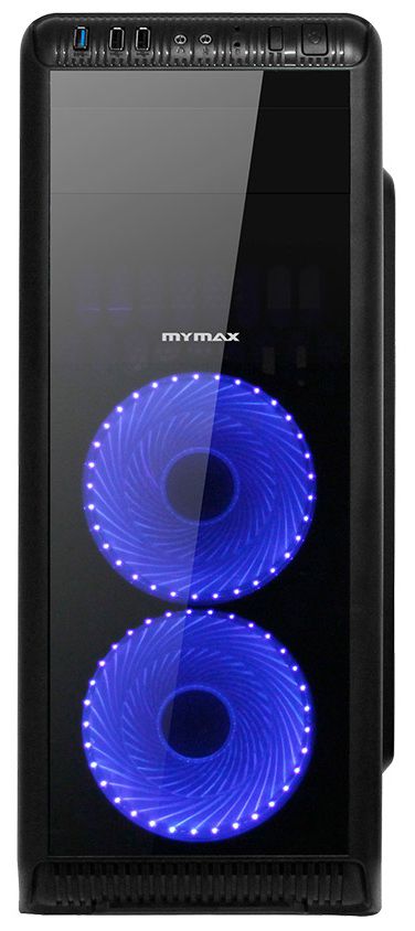 GABINETE MYMAX TORNADO MCA-FC-T07A/BK - 02 COOLERS INCLUSO - Evolutek ...