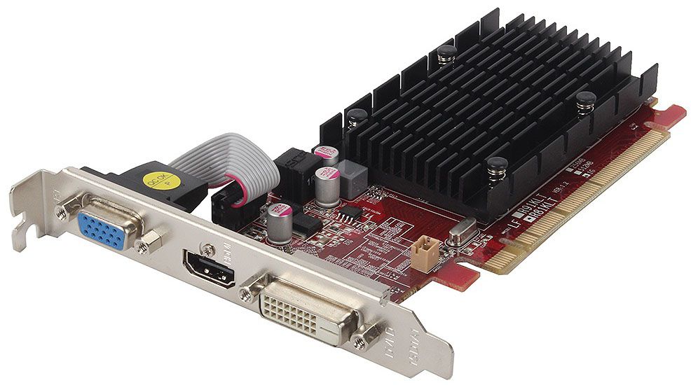 PLACA DE VÍDEO POWERCOLOR AMD RADEON HD 5450 1GB DDR3 - SEMINOVA ...