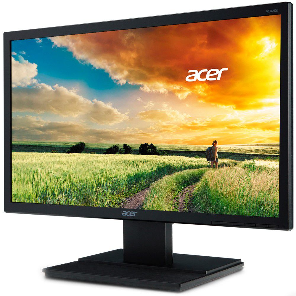 MONITOR ACER 21.5" LED FULL HD HDMI/VGA/DVI V226HQL - Evolutek ...