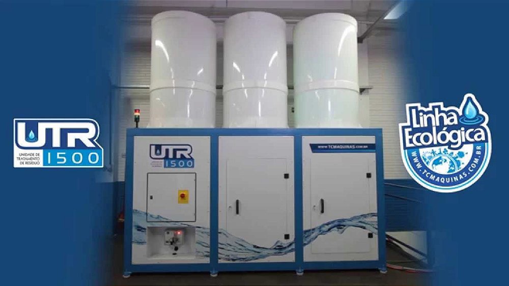 UNIDADE DE TRATAMENTO DE RESÍDUOS UTR-1500/3000 - TC Máquinas