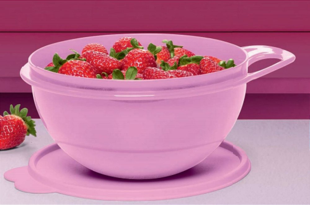 Tupperware Mini Criativa 1,4 Litros Rosa - Mãe, Casei e Agora?-Tupperware!