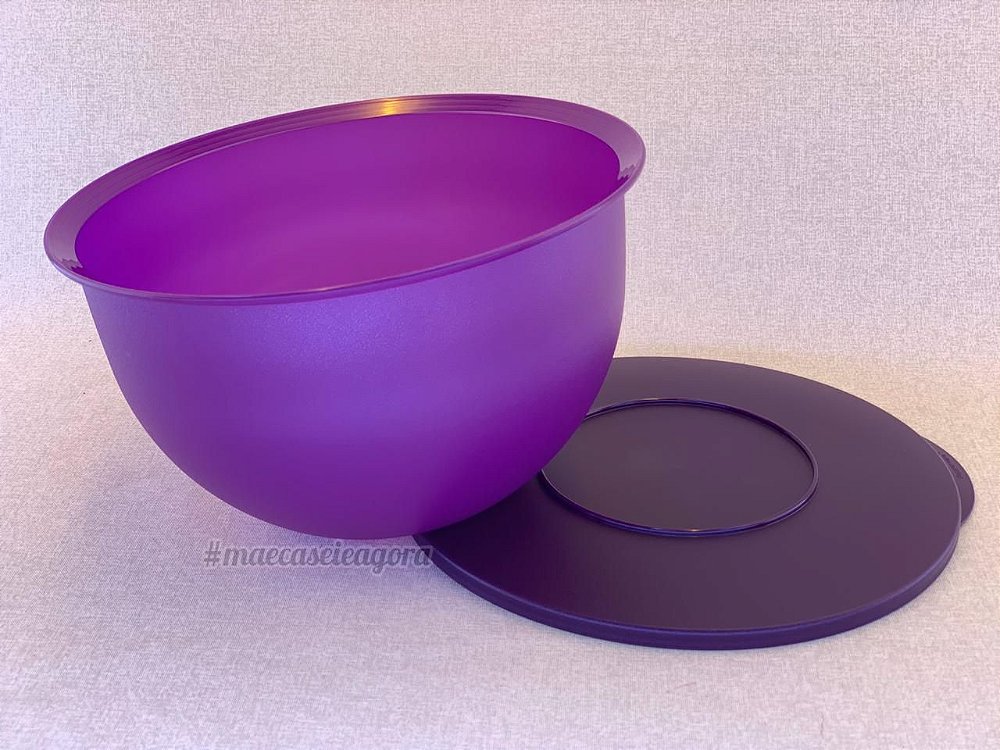 Tupperware Murano 4,3 Litros Roxa - Mãe, Casei e Agora?-Tupperware!