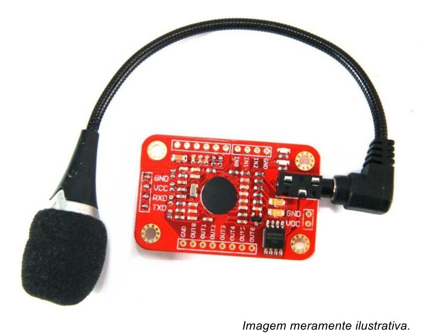 Módulo Reconhecimento De Voz Com Microfone V3 Arduino Arduino E Raspberry Em Manaus é Na Smart