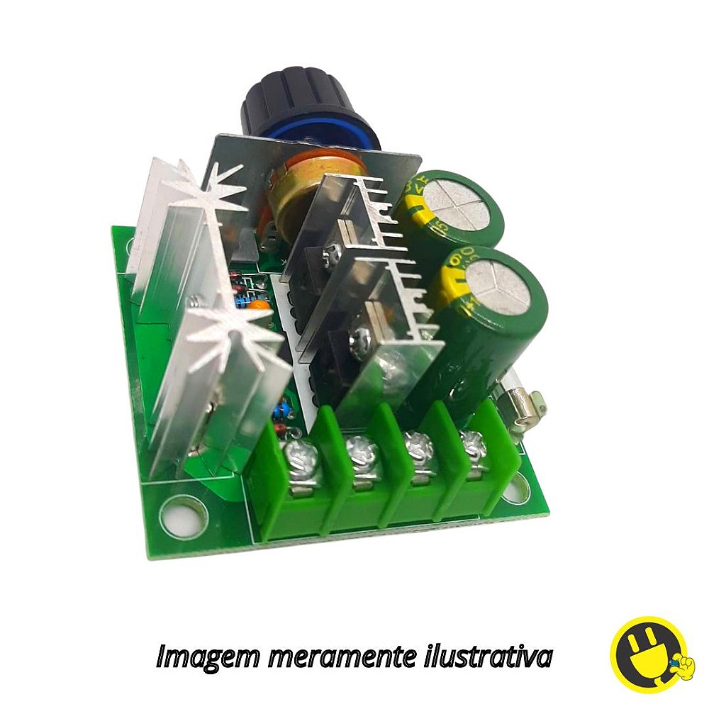 Módulo Controlador de Velocidade PWM 12-40V 10A - Arduino e Raspberry ...