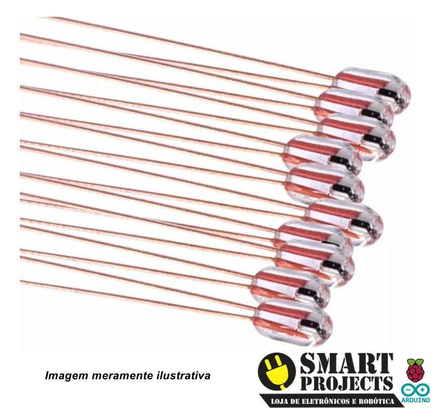 Termistor Ntc 100k 1% Vidro V3950 Mesa Aquecida - Arduino e Raspberry ... Termistor Ntc 100k 1% Vidro V3950 Mesa Aquecida - Arduino e Raspberry ...