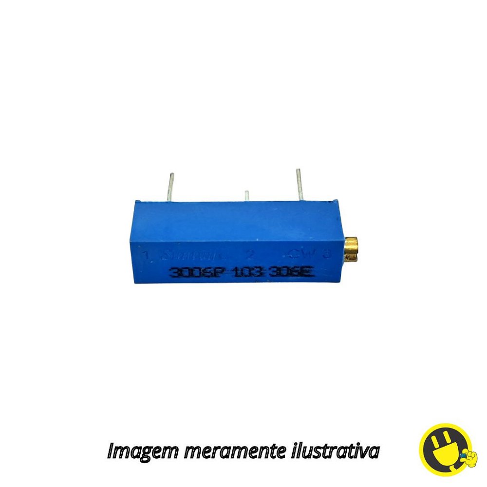 Trimpot Horizontal 3006P Multivoltas 10k - Arduino e Raspberry em ...