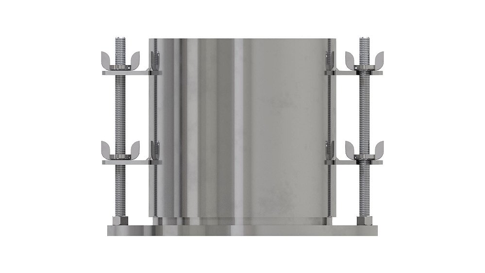 Molde para compactacao AASHTO DIAM.06" com base e colar - Petroonline