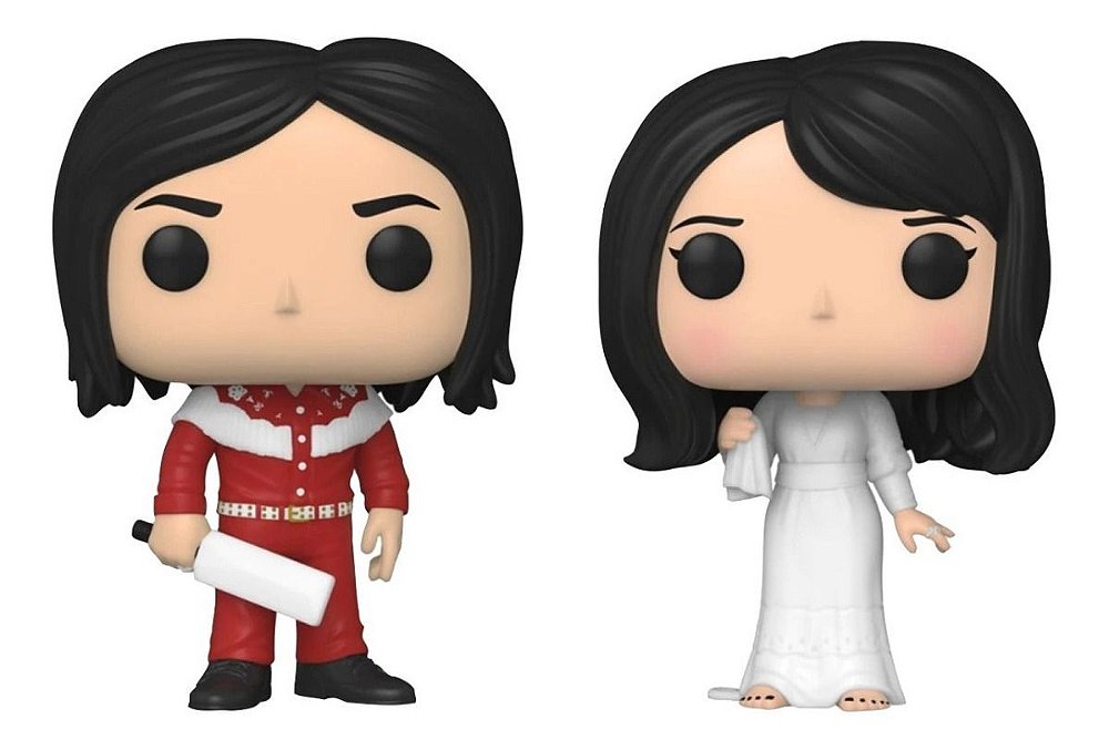 Funko Pop! The White Stripes Jack White & Meg White 2 Pack - Moça do ...