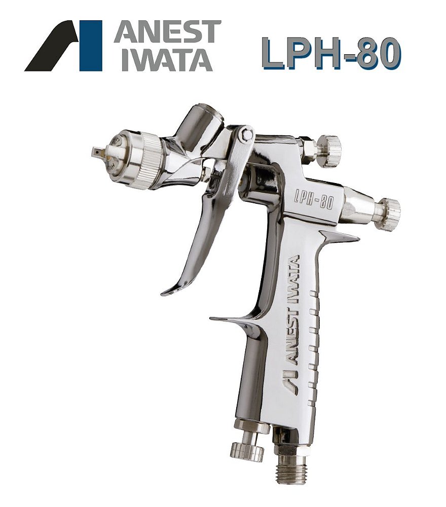 Pistola de Pintura LPH-80 Anest Iwata para retoque e reparos - WaveCom