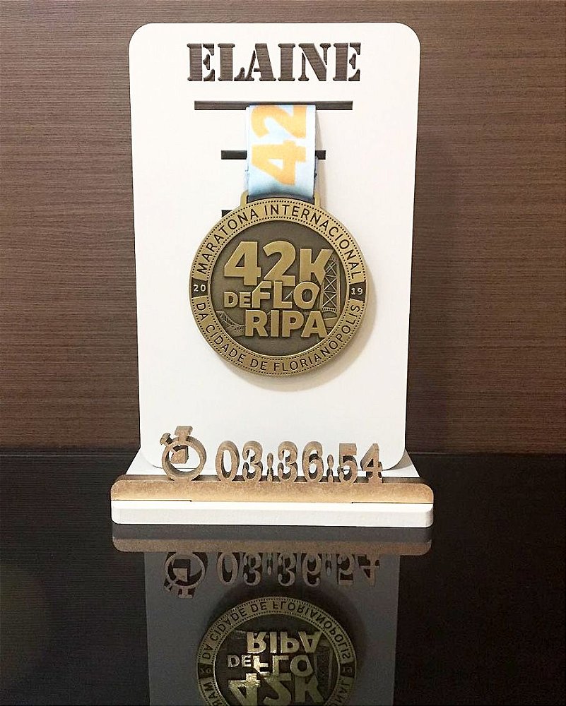 Porta Medalha Individual Personalizado em madeira mdf - Aimará Decor ...