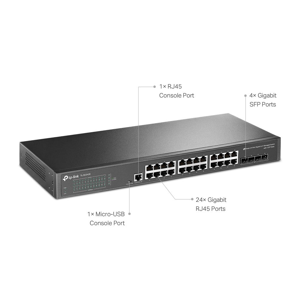 Switch 24 portas Gigabit Gerenciável L2+ montável em Rack 19" - Aztech ...