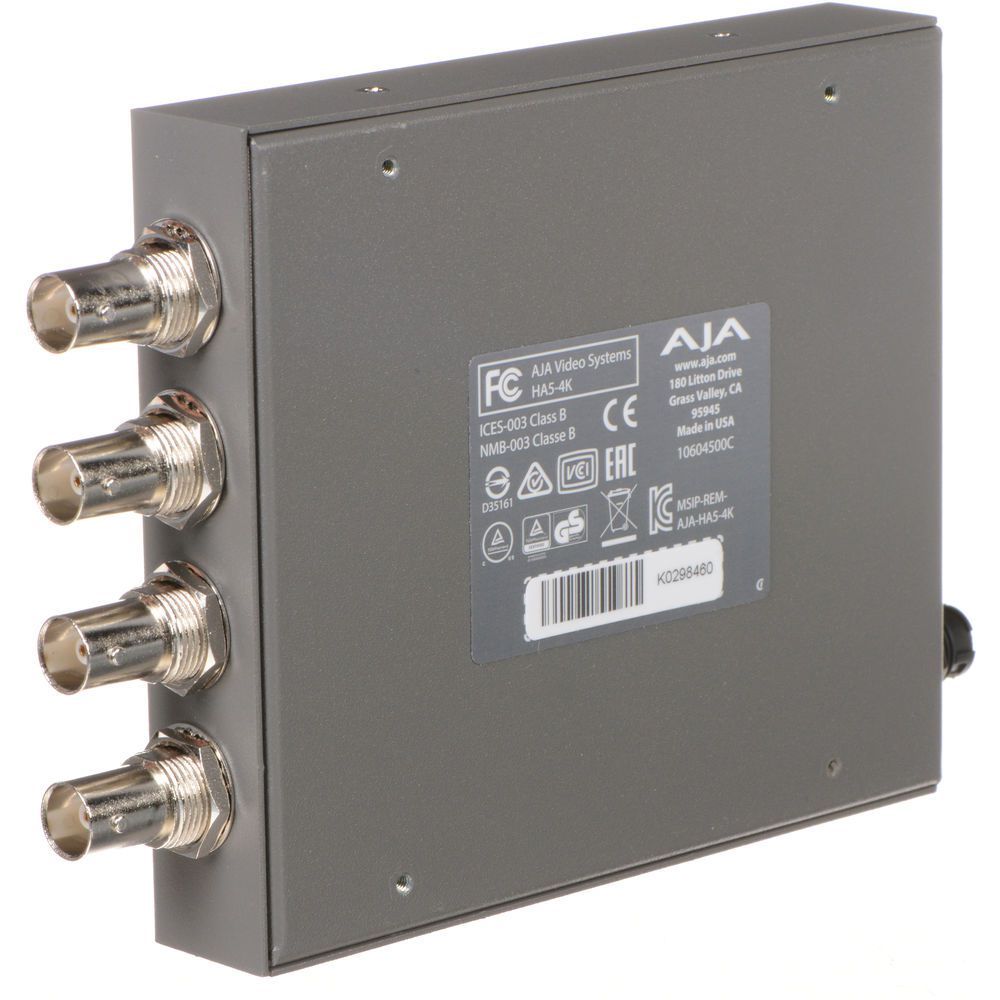 AJA HA5-4K HDMI to SDI Mini-Converter - Broadmedia