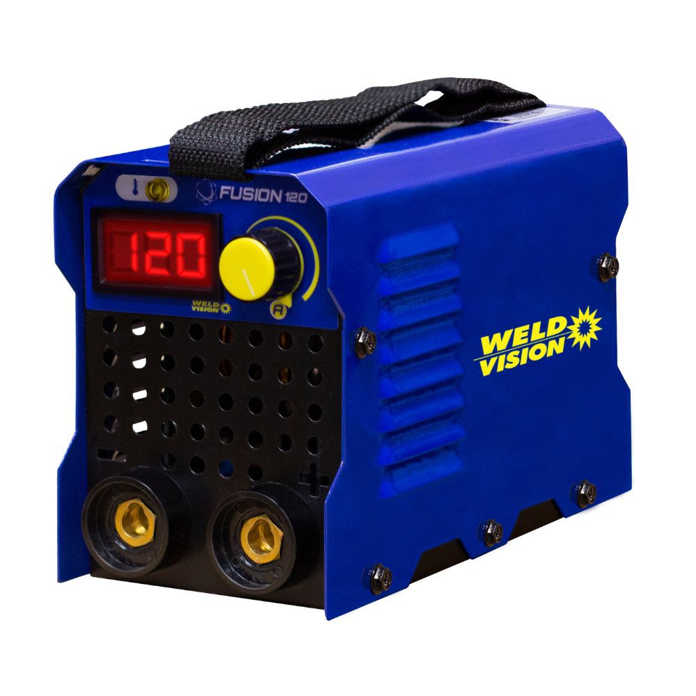 MÁQUINA DE SOLDA INVERSORA FUSION 120A 220V - WELD VISION - Chico soldas | Loja de Soldagem ...