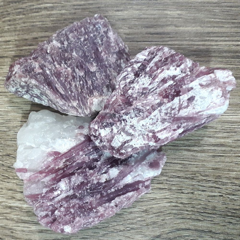 Turmalina Rosa Bruta Pedra 100g para Cura Emocional, Alegria e Amor ...