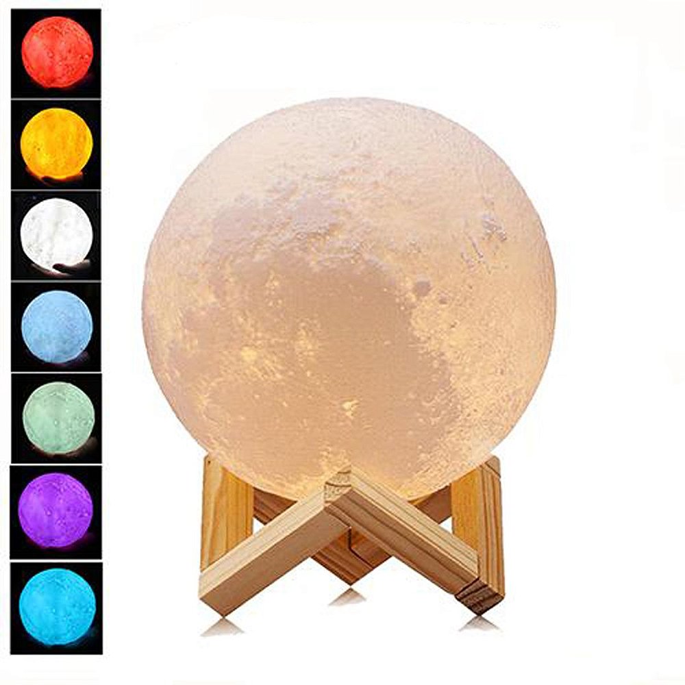 Luminária Lua Cheia Colorida - Produtos Esotéricos - Dhonella loja ...