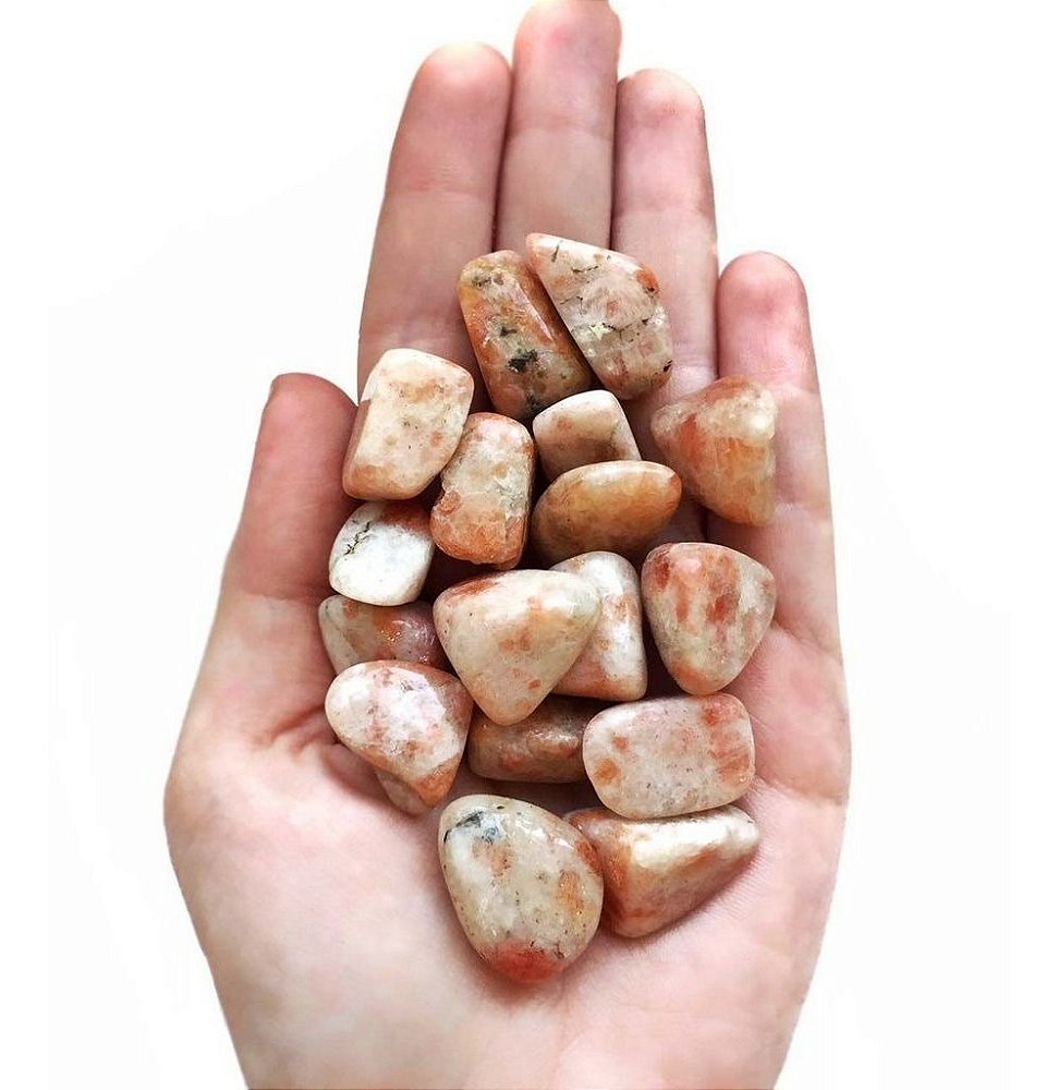 Pedra do Sol Verdadeira Rolada 50g - Produtos Esotéricos - Dhonella ...