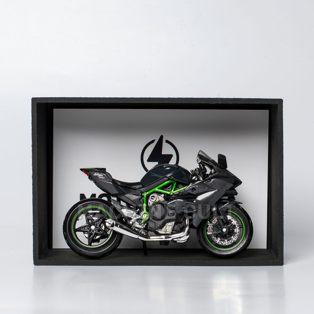 Miniatura Kawasaki Ninja - Kit Presente - Machine Cult | Miniaturas de ...