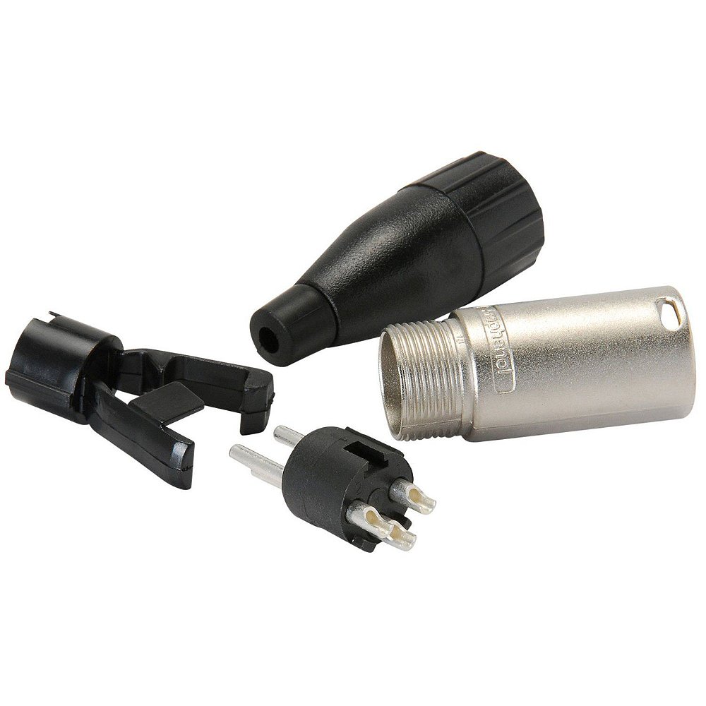 Conector Xlr Macho De Linha Amphenol Ac3mm original - mjs smart imports ...