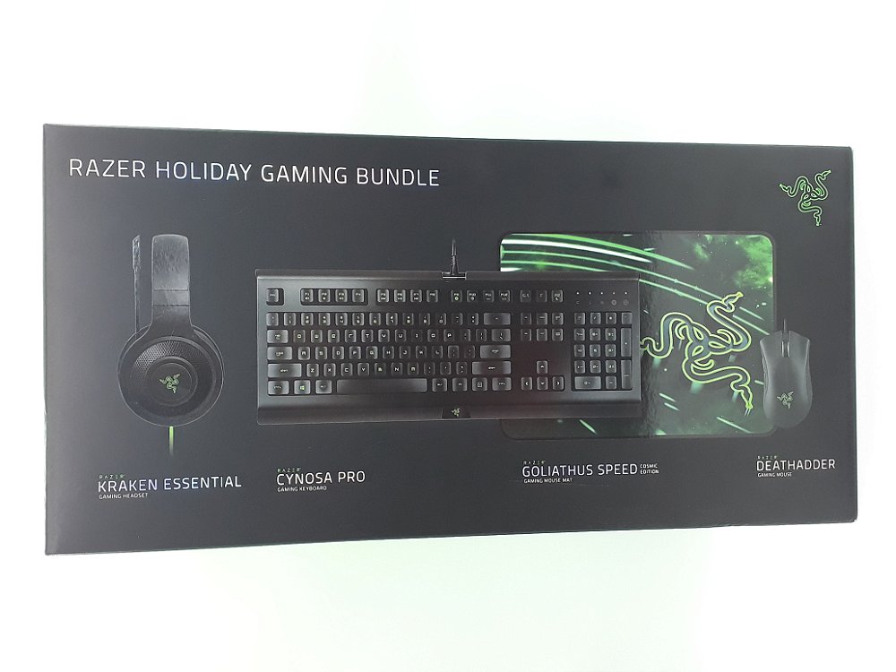 Kit Razer Cynosa Pro Bundle - Combo Mouse E Teclado Razer + fone ...