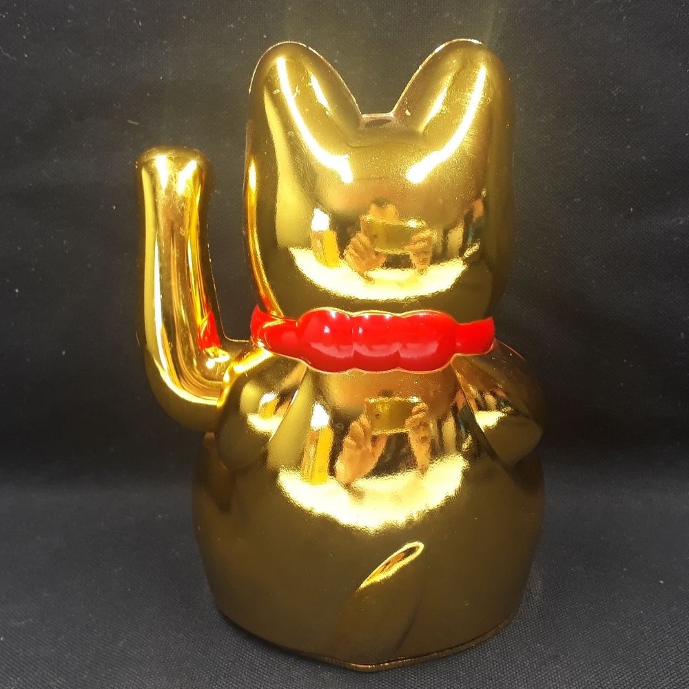 Gatinho Da Sorte Gato pilha Balança A pata - Maneki Neko Japonês ...