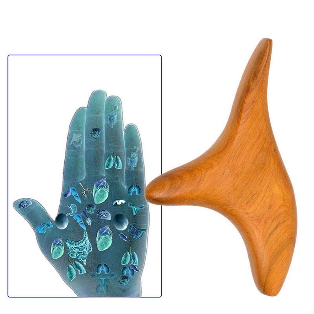 Gua Sha Madeira - Modelo 11 - Henry Terapias