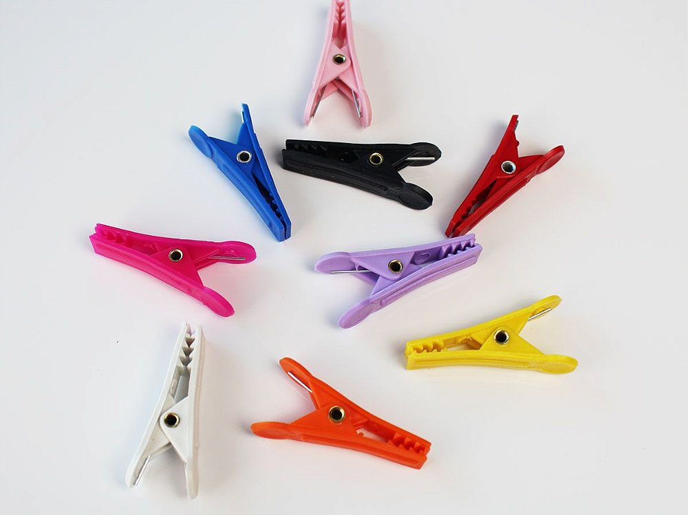 Pregador de Roupas Plástico C/12 unidades Colorido - Meli Comércio