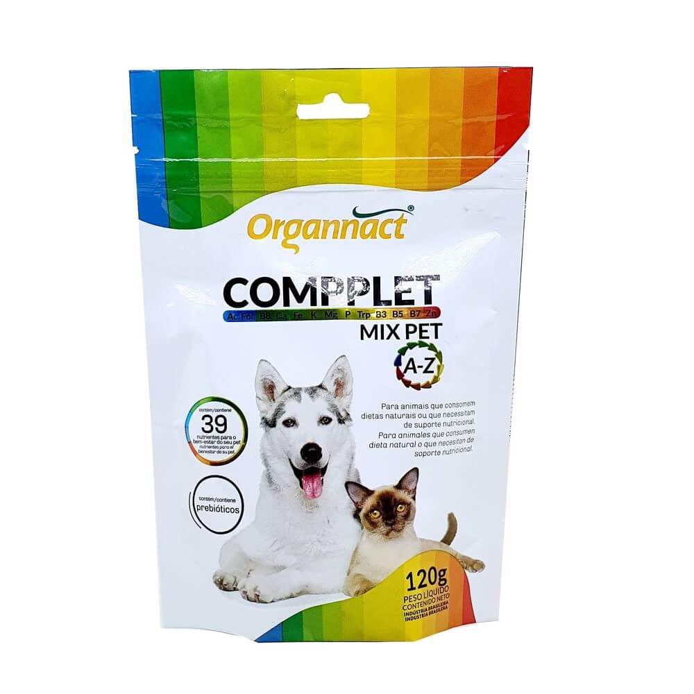Suplemento Compplet Mix Pet A-Z - Organnact - Farmácia Belladona ...
