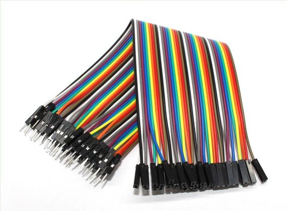 JUMPER MACHO-FÊMEA X40 UNIDADES 20CM PARA ARDUINO - Fermarc - Robótica ...