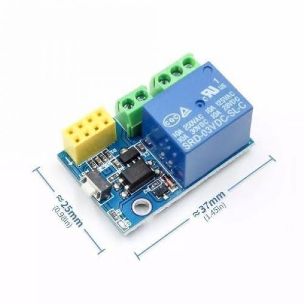 Módulo Relé Wi Fi Esp8266 Esp01 Esp01s Fermarc Robótica 