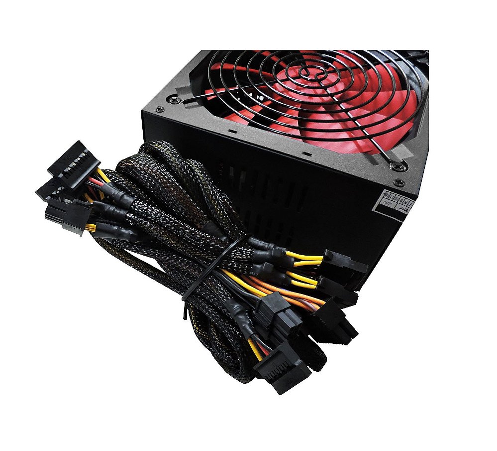FONTE ATX 500W REAL 80PLUS BRONZE BPC/500-80PLUS/B 24 PINOS - Brazil PC