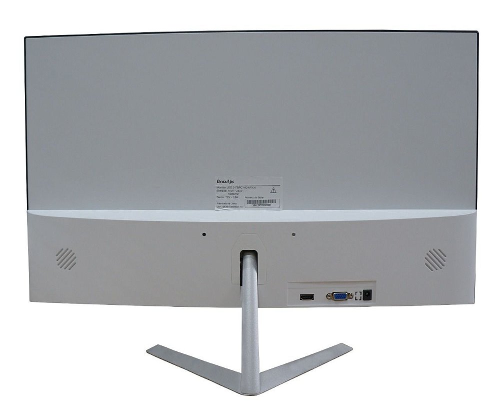 MONITOR LED BRAZIL PC 23.8 M24WXN CURVO R3000 FRAMLESS BRANCO WIDESCRE ...