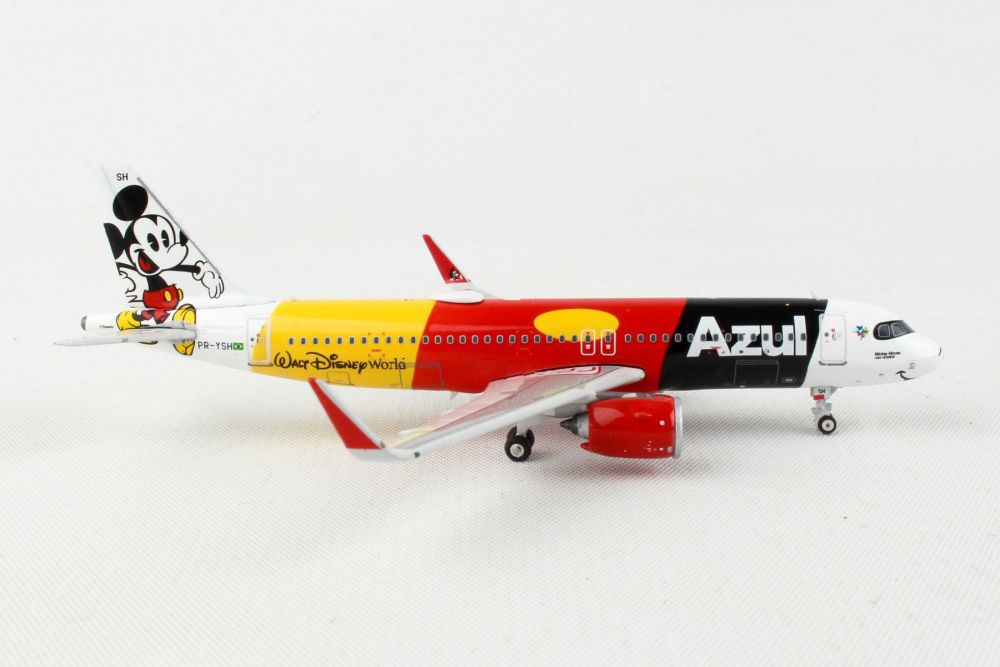 Miniatura Avião - Airbus A320 Neo Mickey - Azul - 1:400 - Phoenix ...