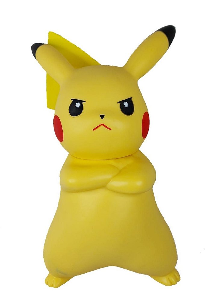 Boneco Pikachu Em Vinil - Pokemon - Loja Coisaria - Presente com ideias