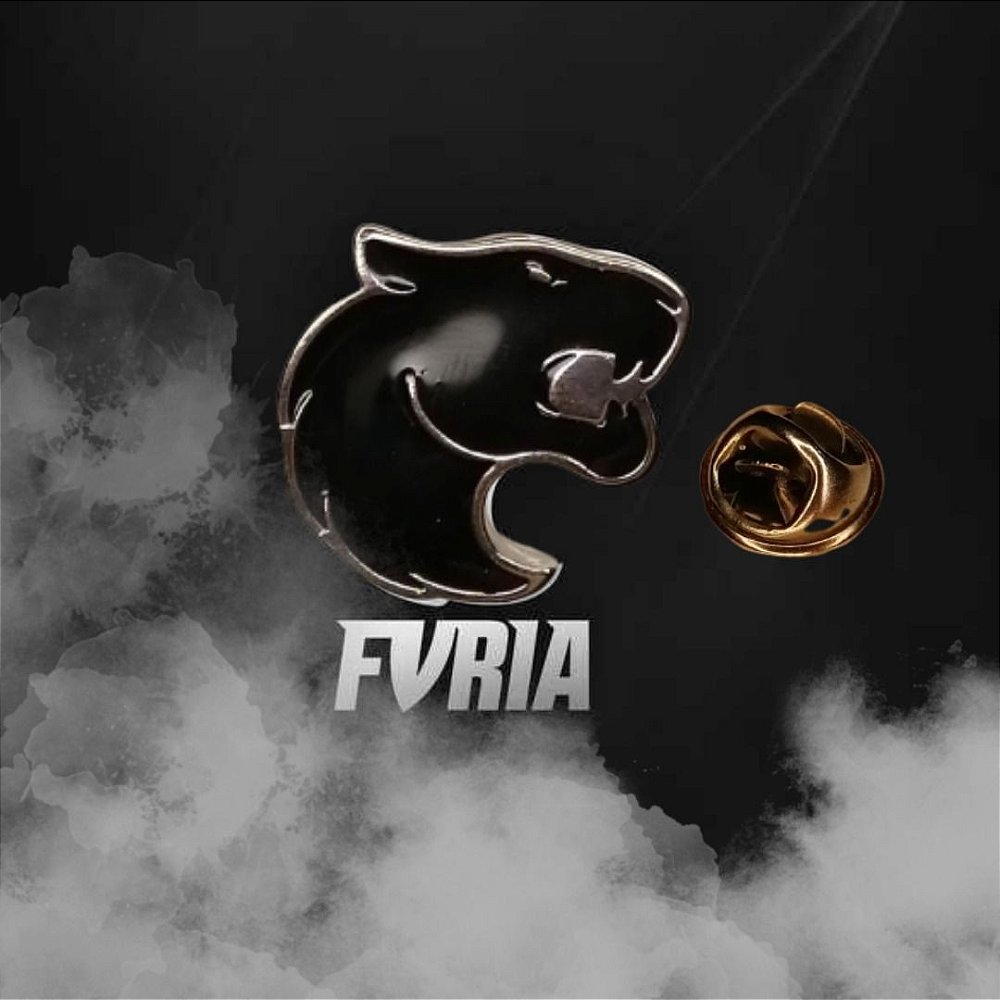 Pin Botton Da Furia Cs Time Counter Strike - Broche Pantera - Loja ...