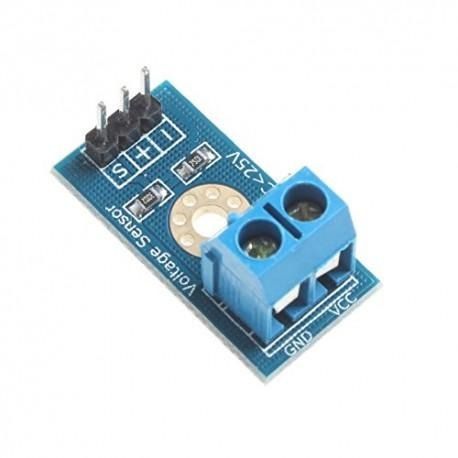 Sensor de Tensão ( Voltagem ) 0 – 25 VDC PIC - Arduino - Eletrônica ...