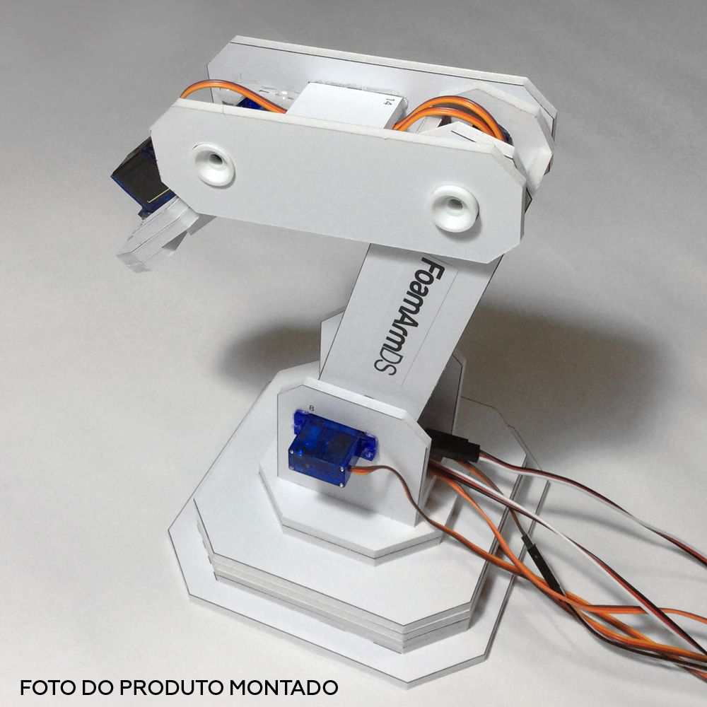 FoamArmDS - BRAÇO ROBÓTICO FAÇA VOCÊ MESMO PARA ARDUINO - ARDUCORE ...