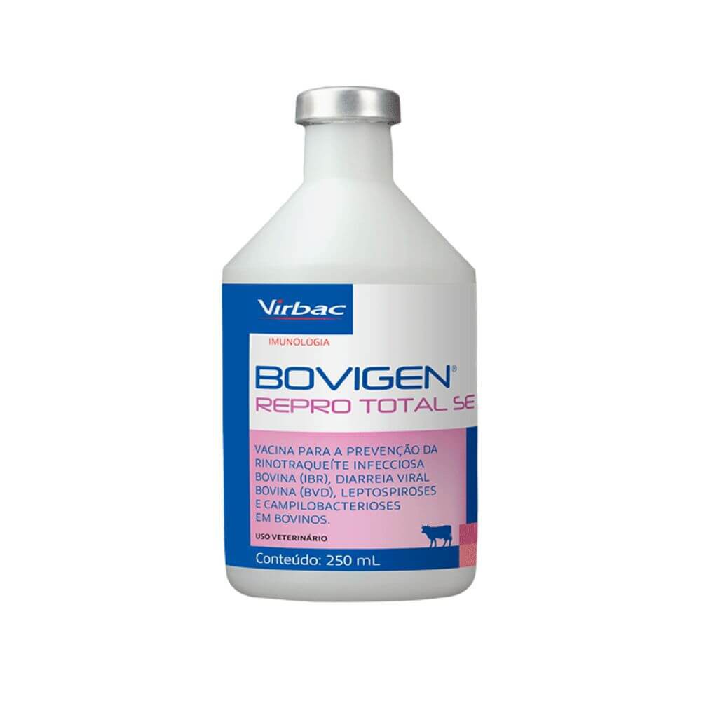 Bovigen Repro Total SE 250mL - Virbac - Agrocampo Giordani: Produtos Veterinários e Agropecuários
