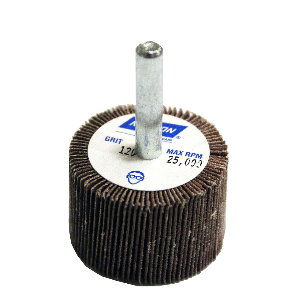 Caixa com 10 Roda de Lixa Flap PG Mini Kontour MK com Haste R369 Grão ...